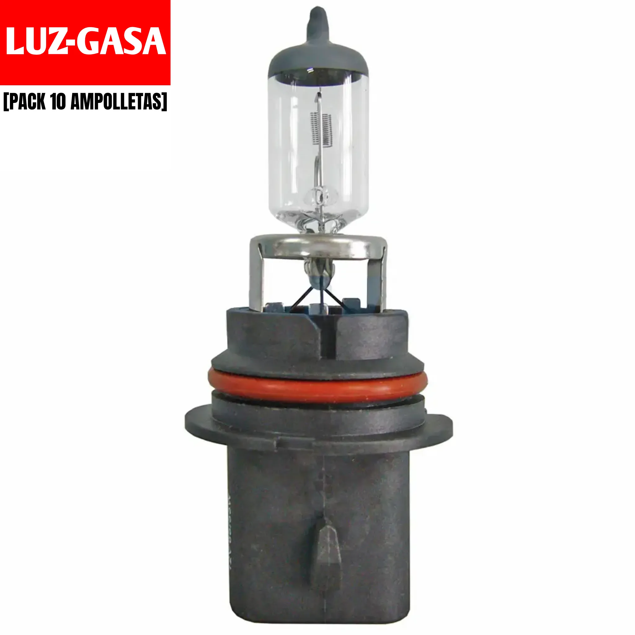 Ampolleta 9007 HB5 12Volt 65/55Watt Pack 10 Unidades - LUZGASA